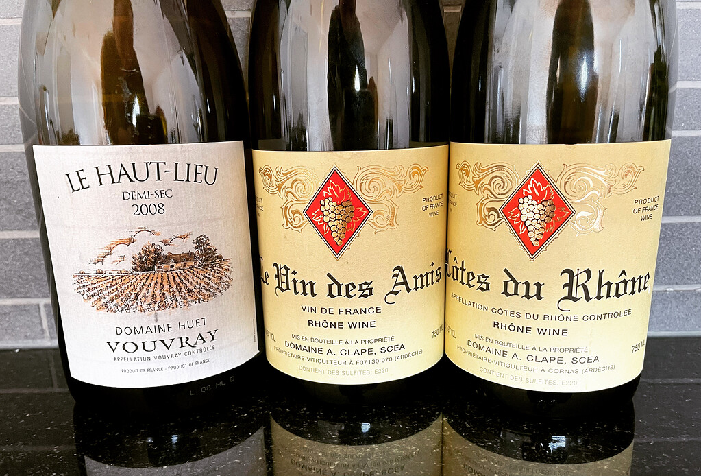 TN: A Coupla Clape, Huet, Keller, Clos Saint Joseph - WINE TALK ...