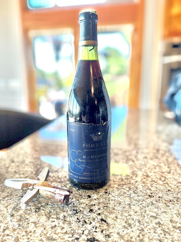 A controversial 1959 Pommard, & an ephemeral PYCM - WINE TALK ...