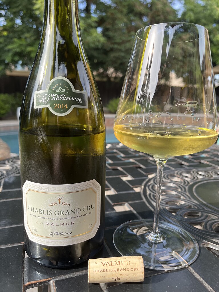 TN: 2014 La Chablisienne Chablis Grand Cru Valmur - WINE TALK ...