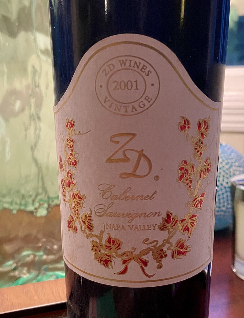 TN: 2001 ZD Wines Cabernet Sauvignon - WINE TALK - WineBerserkers