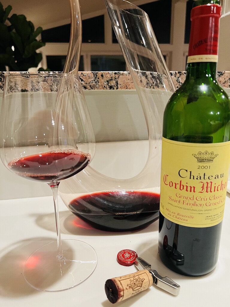 TN: 2001 Château Corbin Michotte, St. Emilion - WINE TALK - WineBerserkers