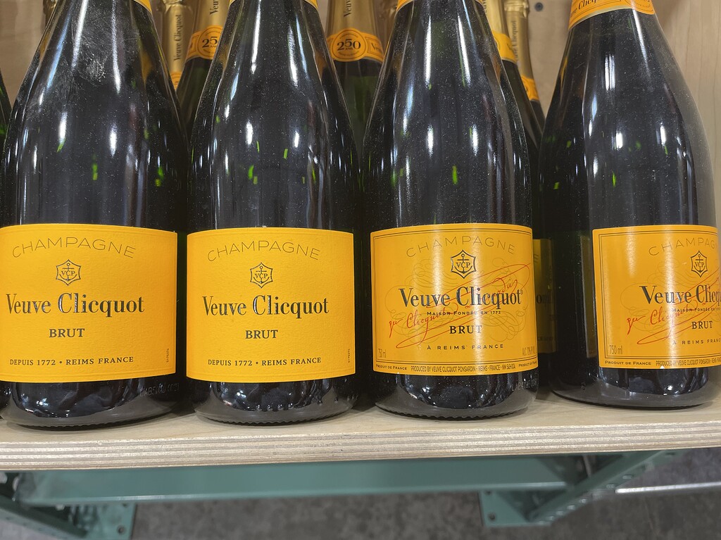 As Seen At Costco Today: Veuve Label Changes - WINE TALK - WineBerserkers