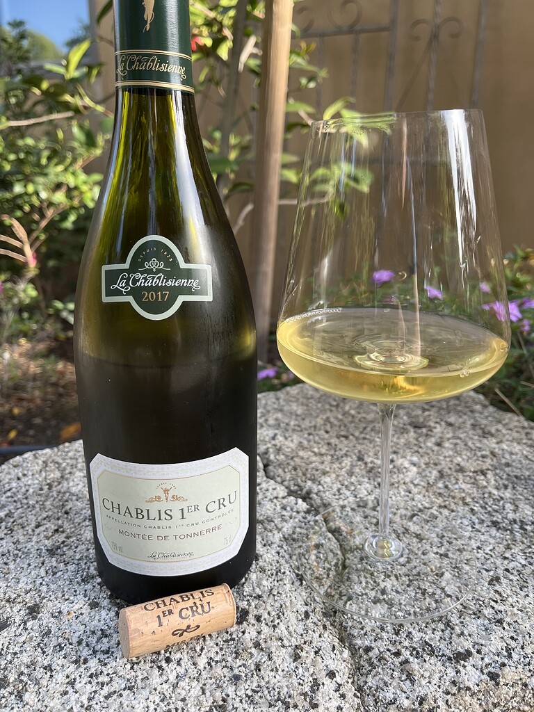 TN: 2017 La Chablisienne Chablis 1er Cru Montée de Tonnerre - WINE TALK ...