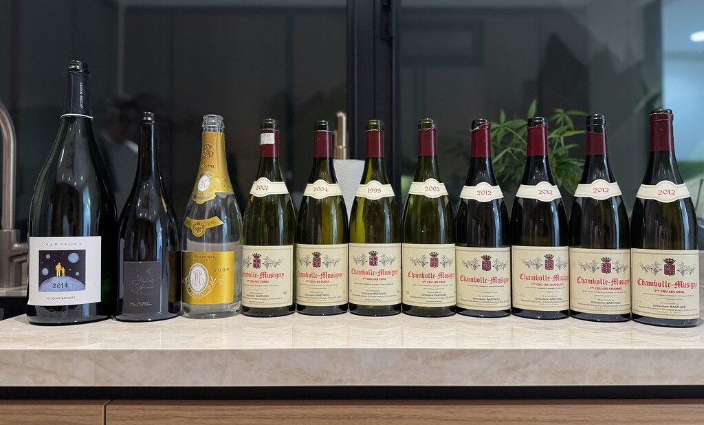 TNs: Barthod dinner and two diverse wine nights - WINE TALK ...