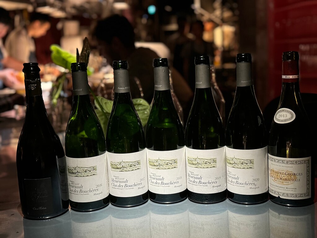 TNs: Roulot CdB vertical, 2021 white Burgs tasting, and some other ...