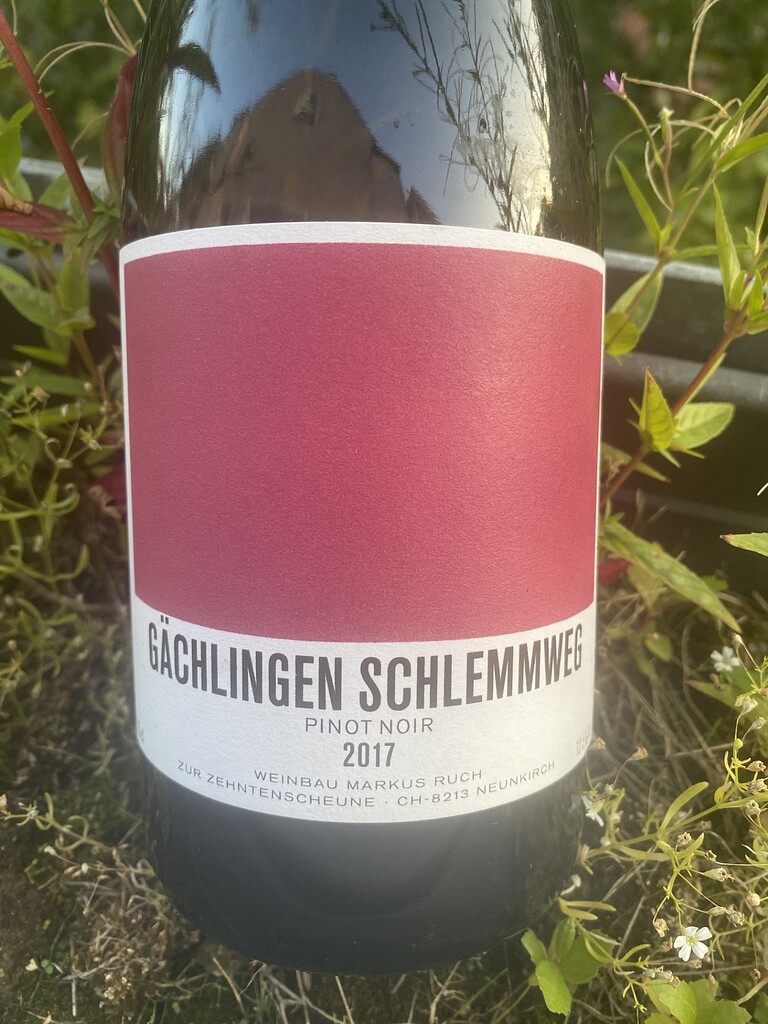 2017 Markus Ruch - My entrance to Swiss Pinot Noir - WINE TALK ... 2017 Markus Ruch - My entrance to Swiss Pinot Noir - WINE TALK ...