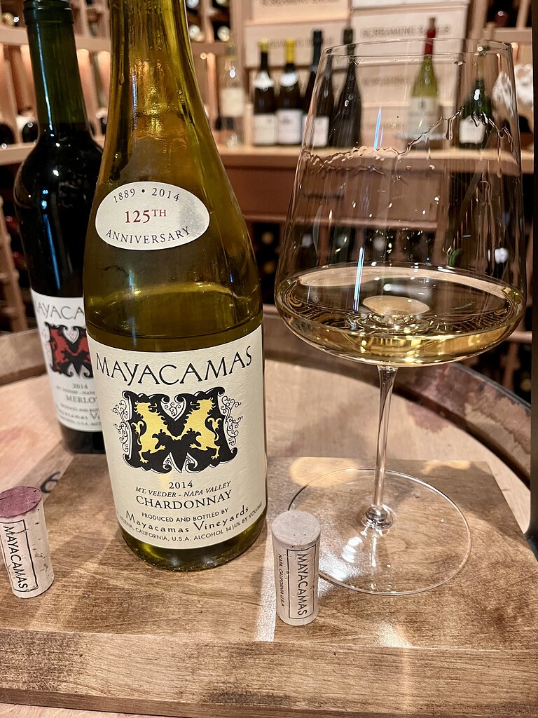 TN: 2014 Mayacamas Vineyards Chardonnay (USA, California, Napa Valley ...