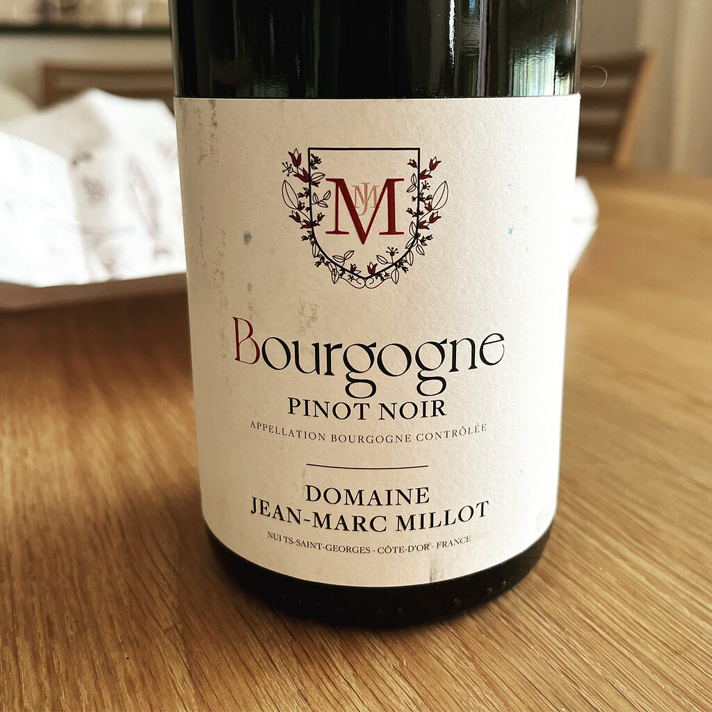 TN: 2020 Jean-Marc Millot Bourgogne (France, Burgundy, Bourgogne ...
