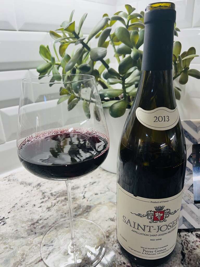 TN: 2013 Pierre Gonon St. Joseph - WINE TALK - WineBerserkers
