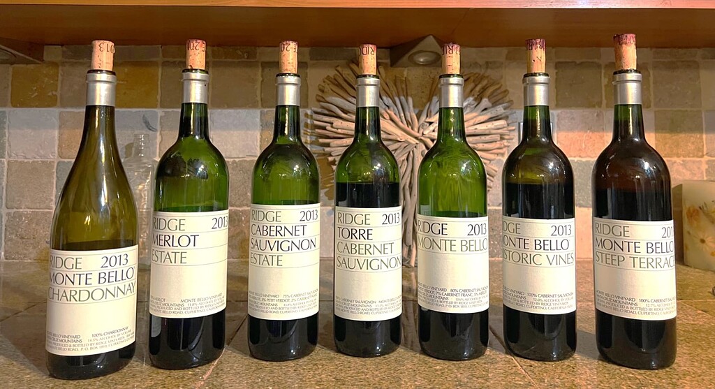 2013 Ridge MB Vineyard retrospective - WINE TALK - WineBerserkers