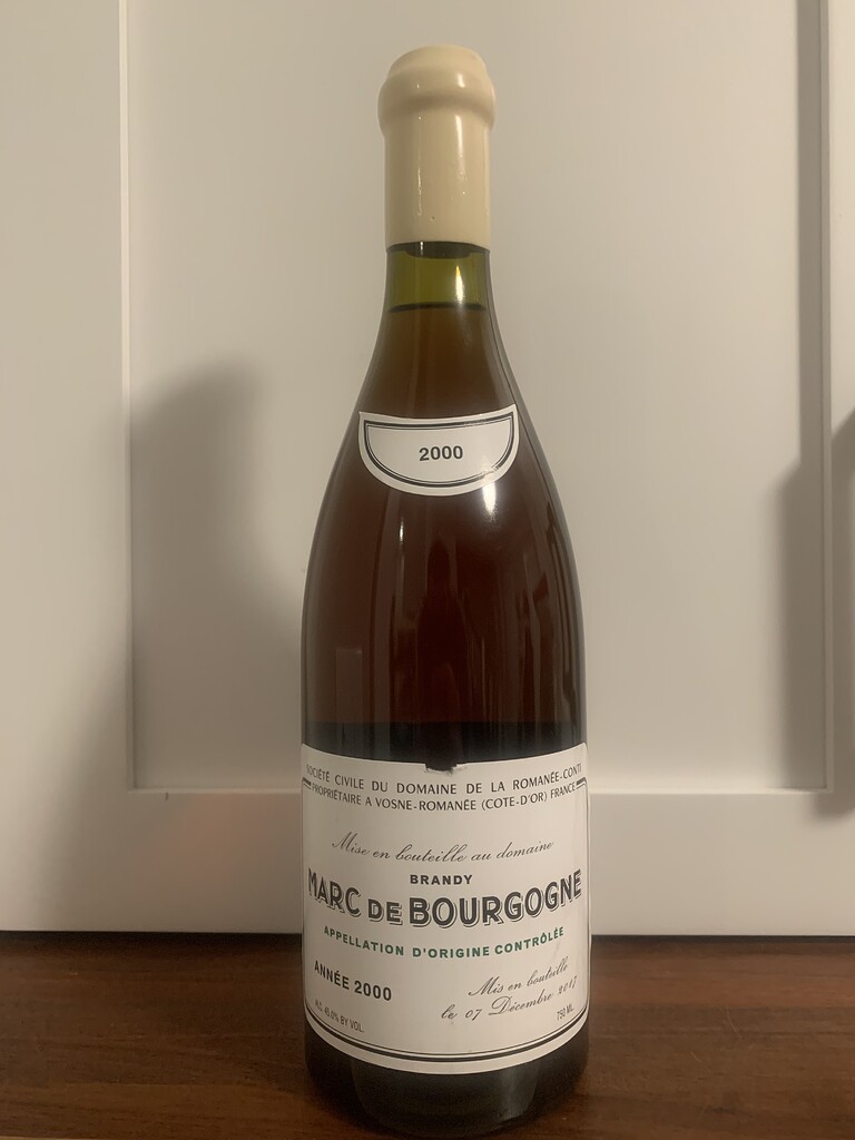 2000 DRC Marc de Bourgogne - Commerce Corner - Wine Classifieds ...