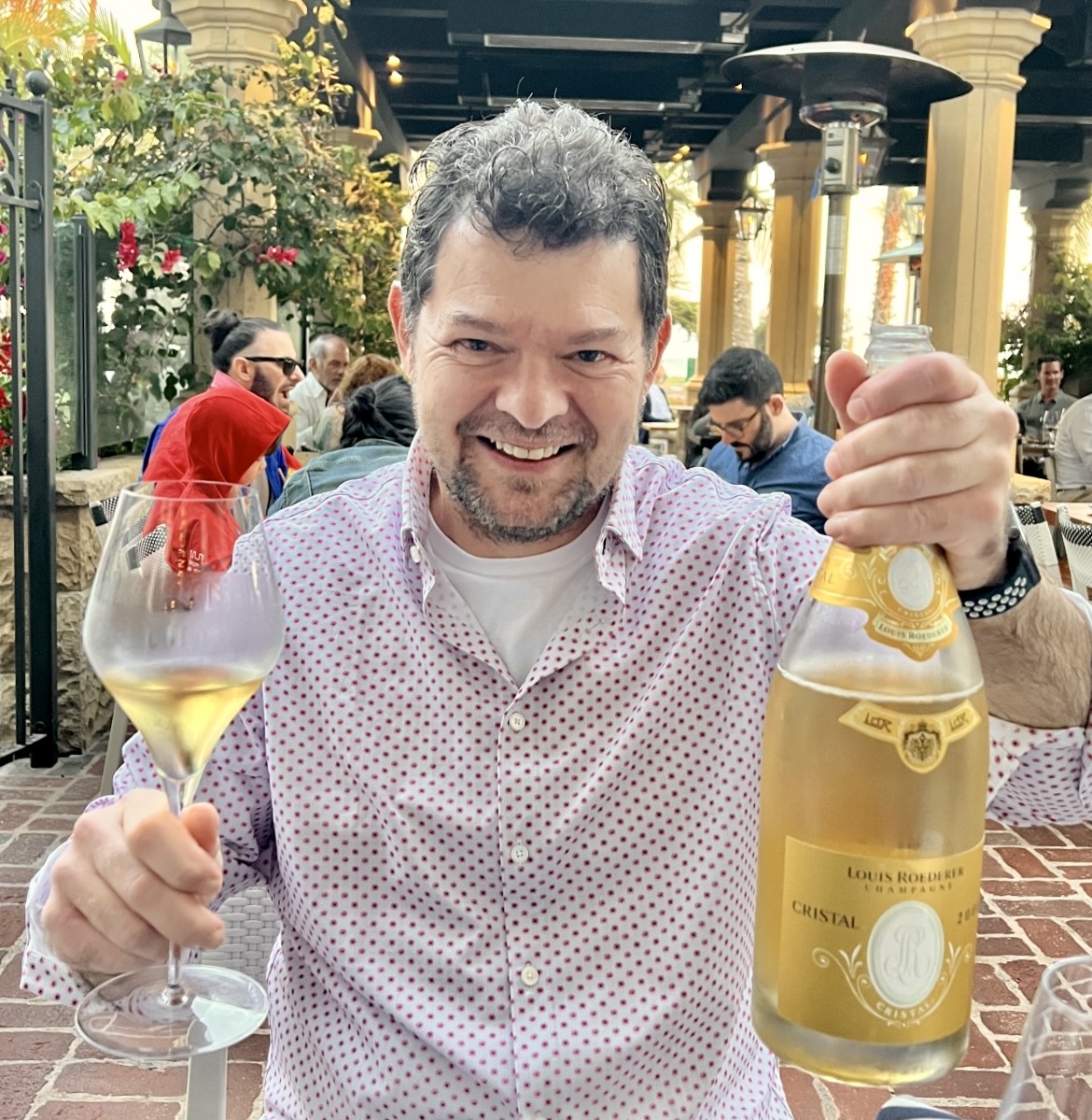 2008 Cristal (again), 2 Other Champagnes, a PYCM, 1987 Montelena, a ...