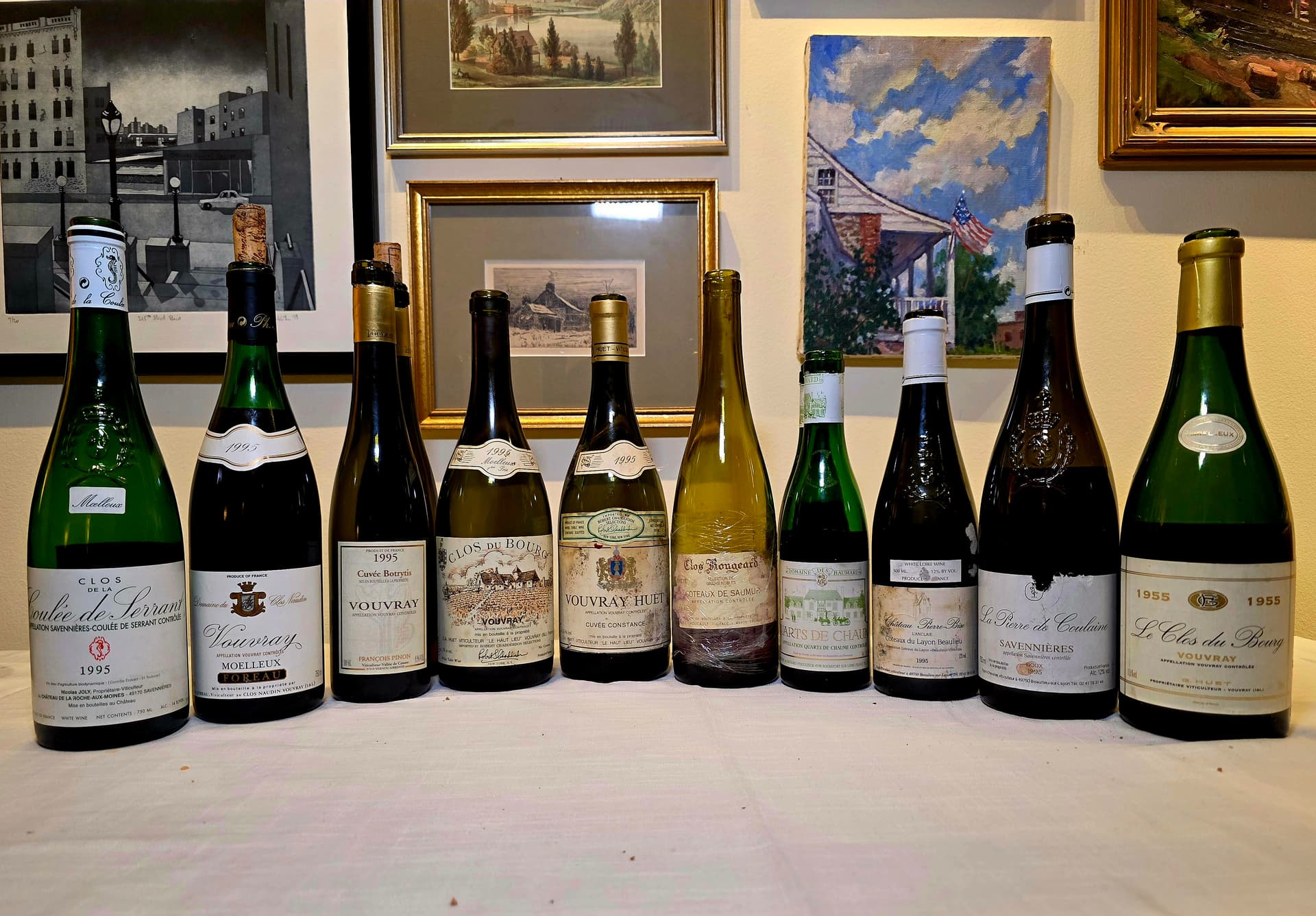 1995 Loire retrospective- twenty-four wines plus a '55 Huet for good ...