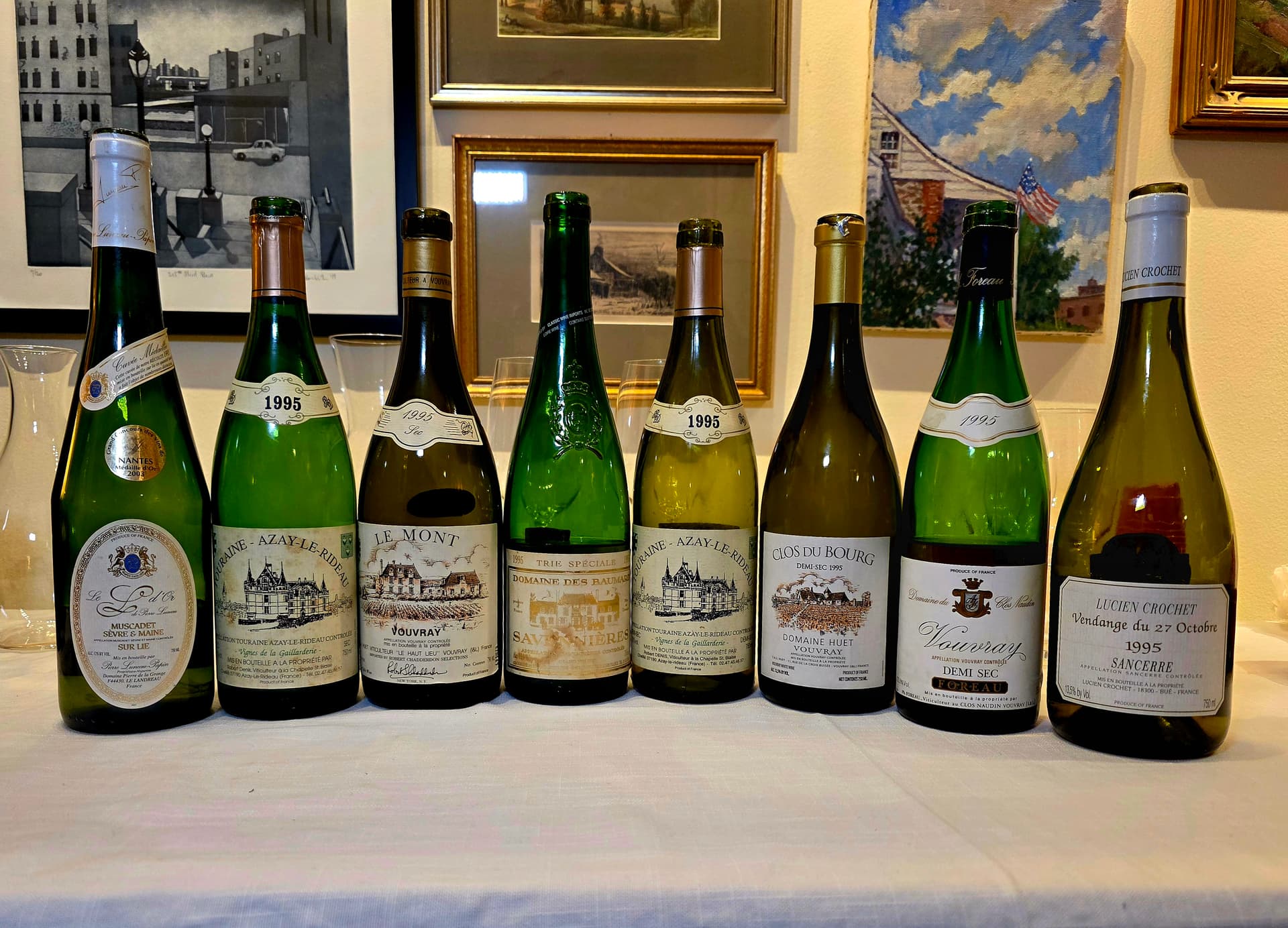 1995 Loire retrospective- twenty-four wines plus a '55 Huet for good ...