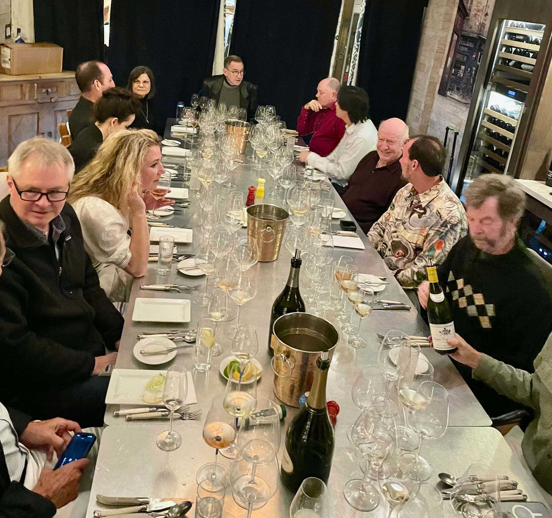 Our Dinner Group's 26th Millennium dinner with 19 different wines, 11 ...