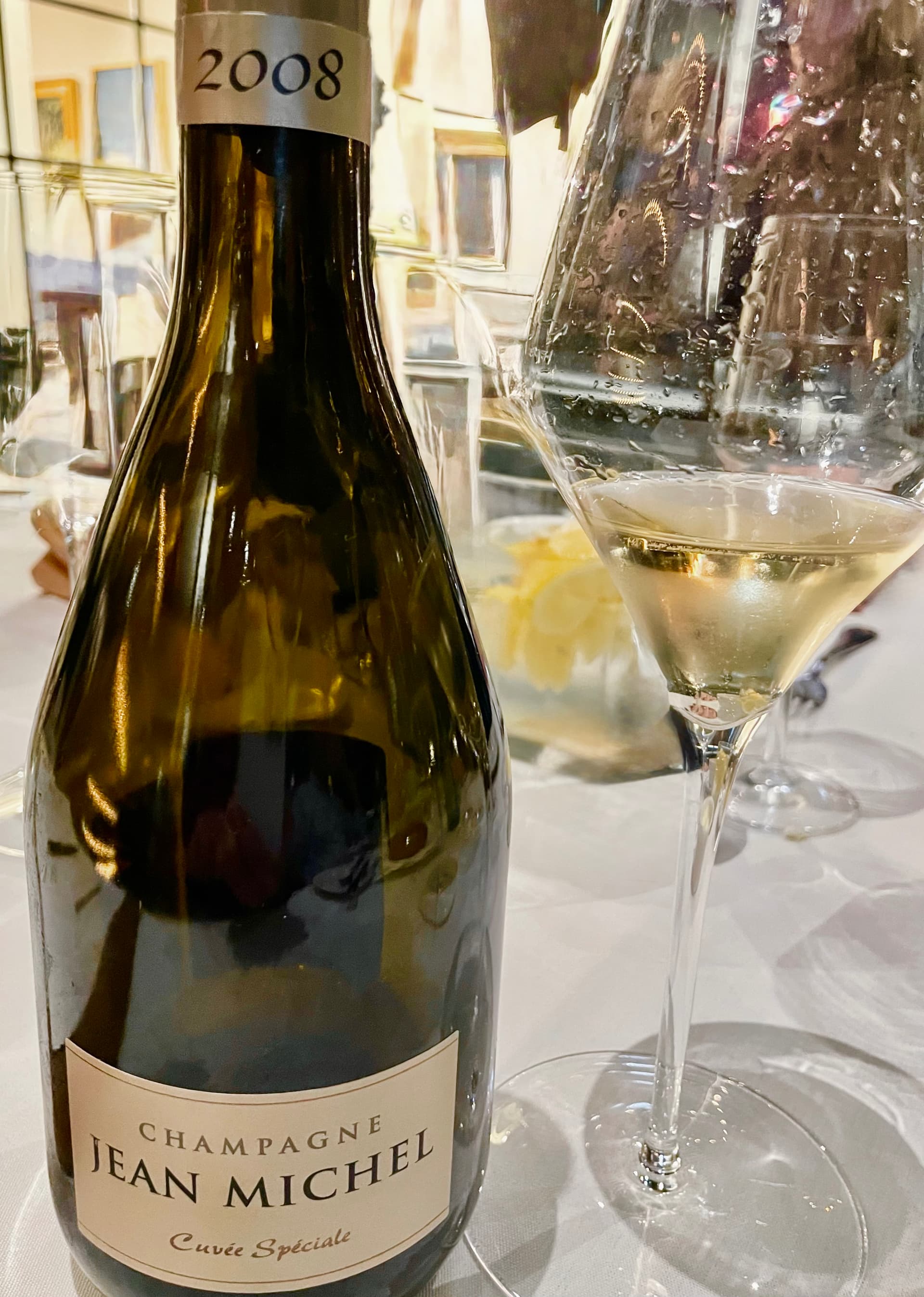 5 wines drunk at dinner, 4 blind: NV Charles Heidsieck Reserve Special ...