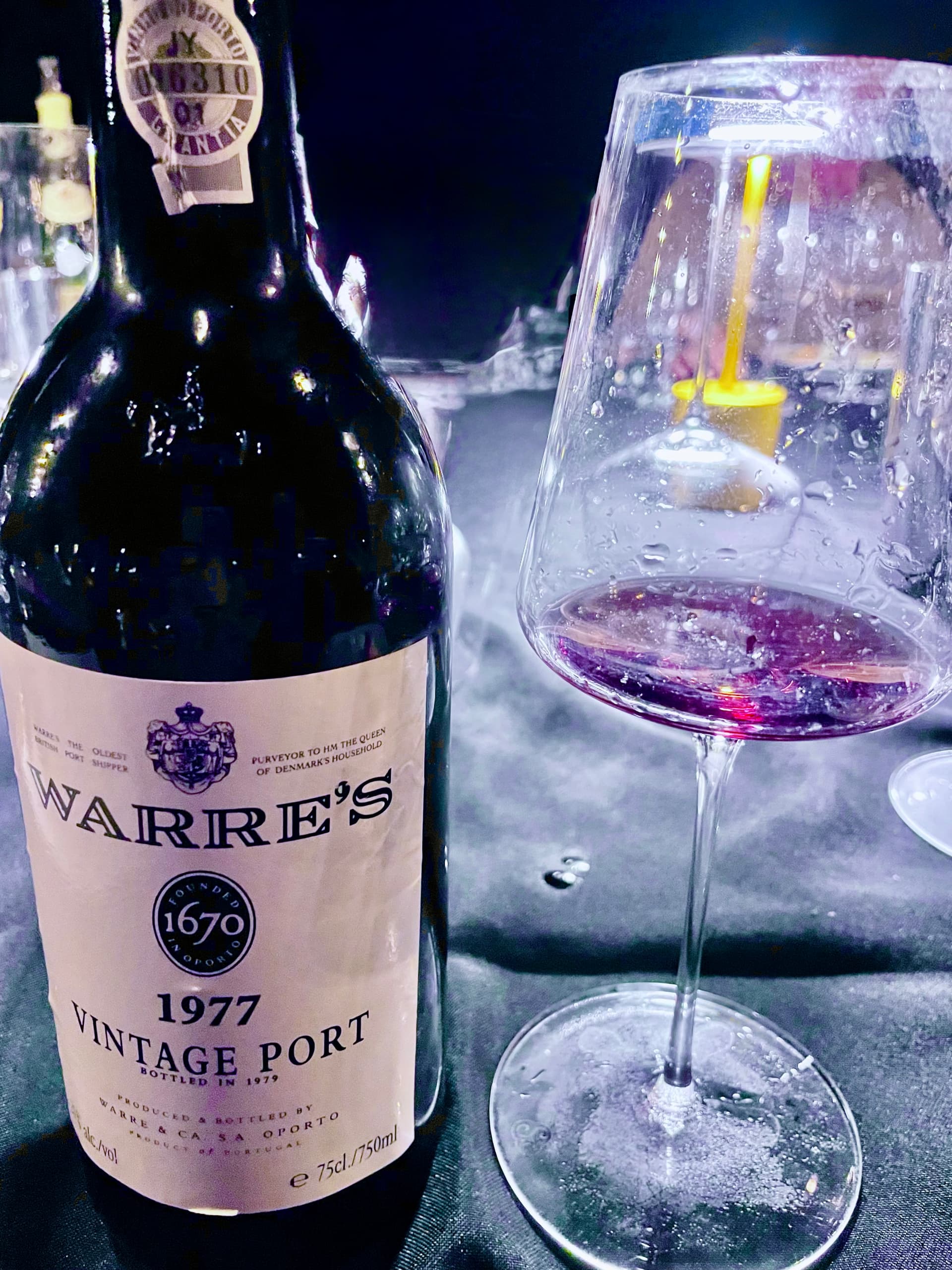 15 wines at dinner with 2007 Taittinger Comtes Rose, Grand Ciecle No 26 ...