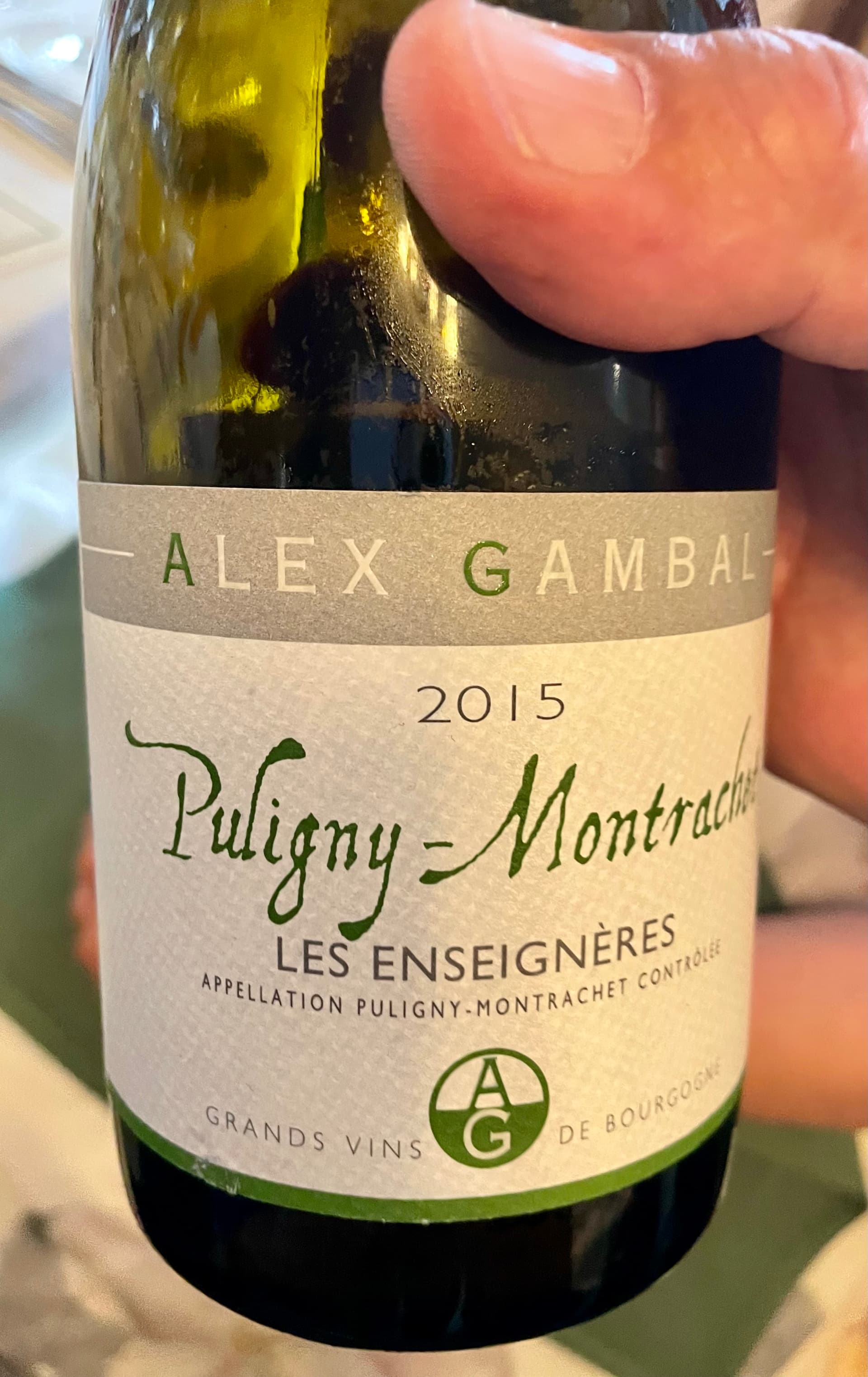An epic evening with former Burgundy vigneron, Alex Gambal, and 5 of ...