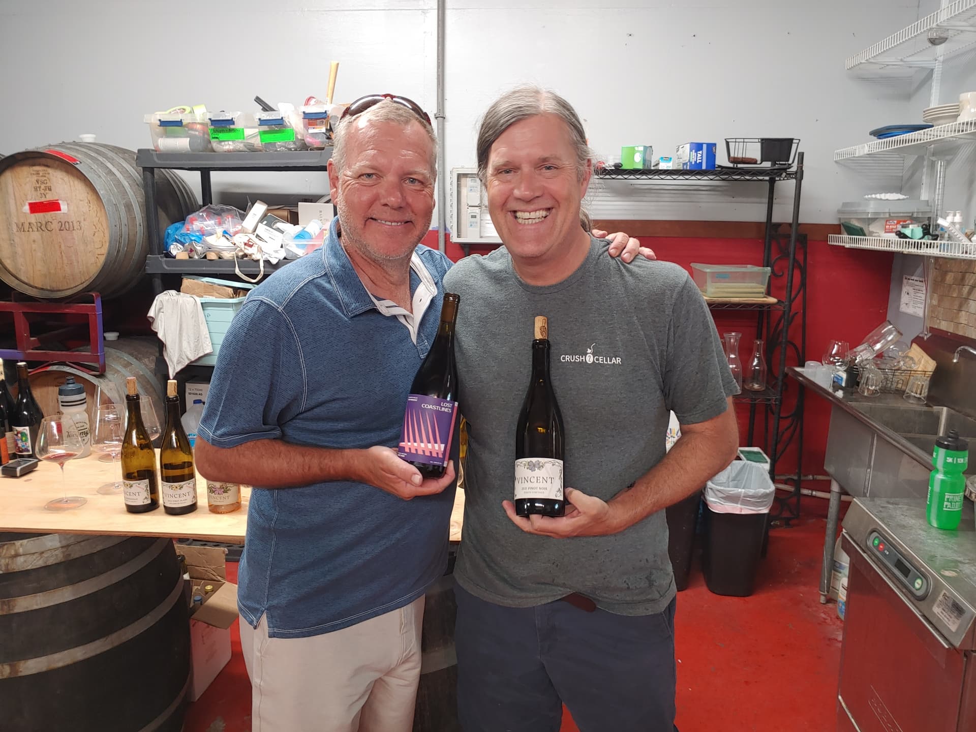 Kelley Fox and Vincent - Oregon road trip - WINE TALK - WineBerserkers