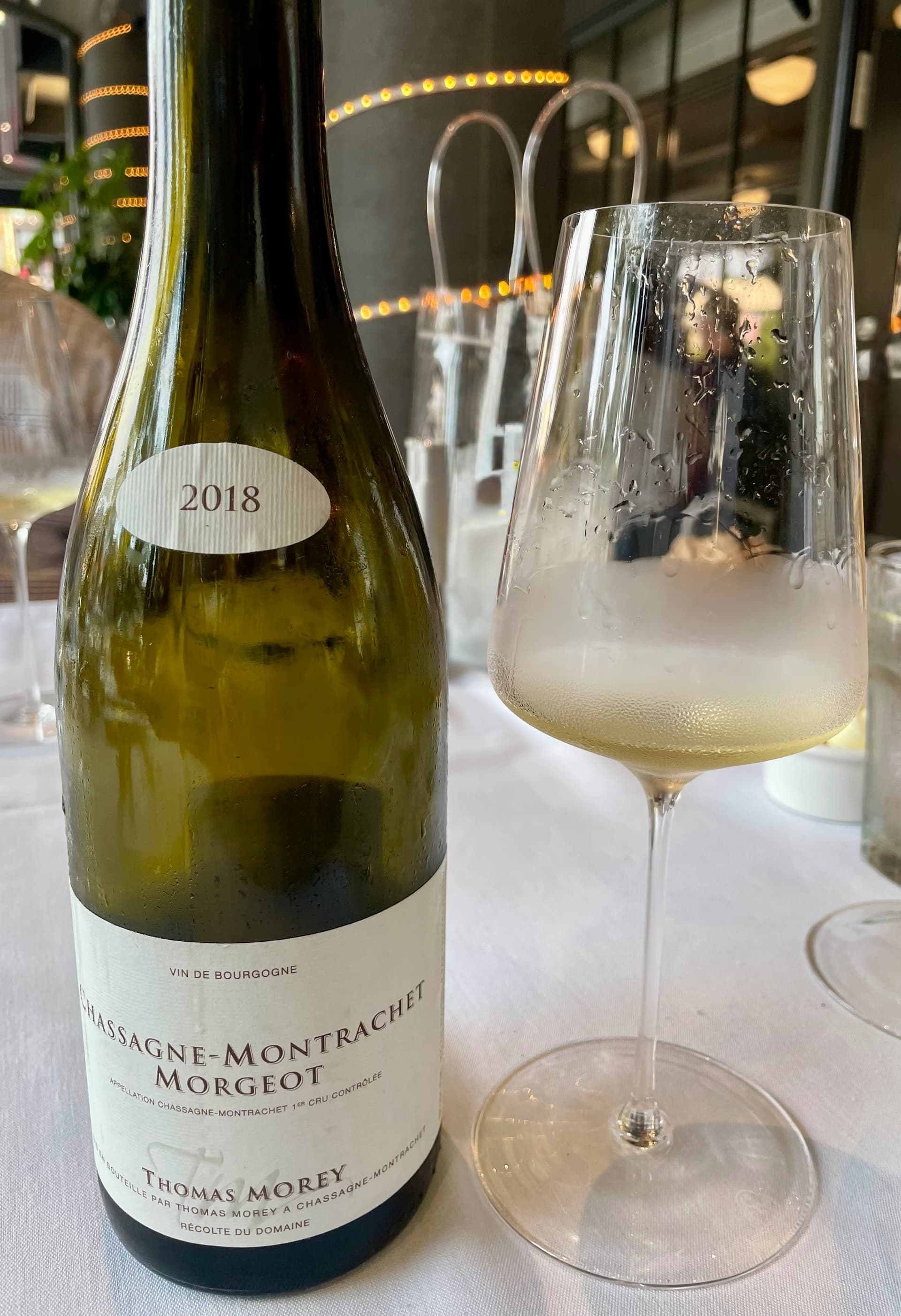 Blind tasting with 2012 Roederer Brut, 2018 Thomas Morey Morgeot, 1994 ...