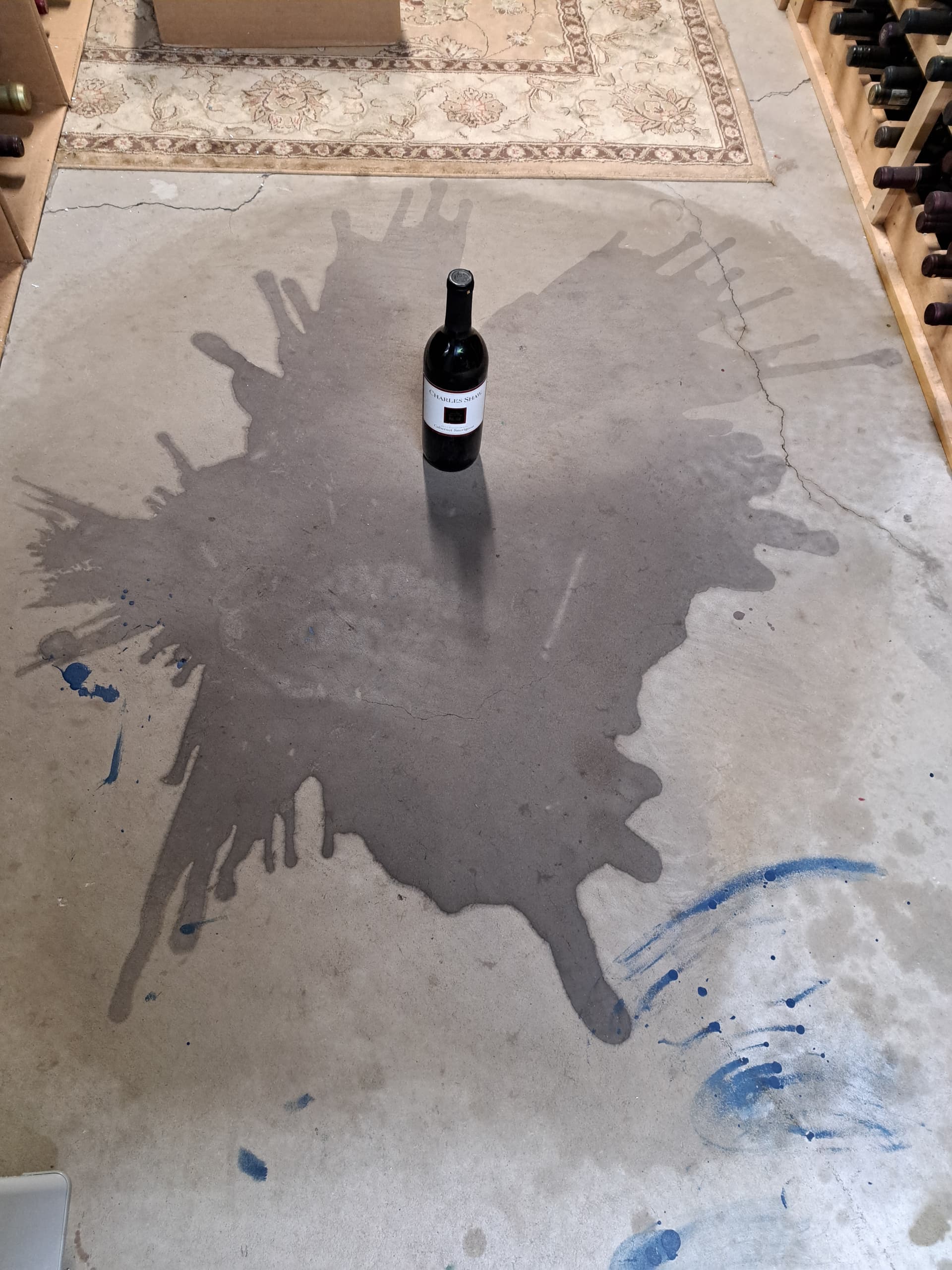 Wine Breakage/Spillage Cleanup - WINE TALK - WineBerserkers