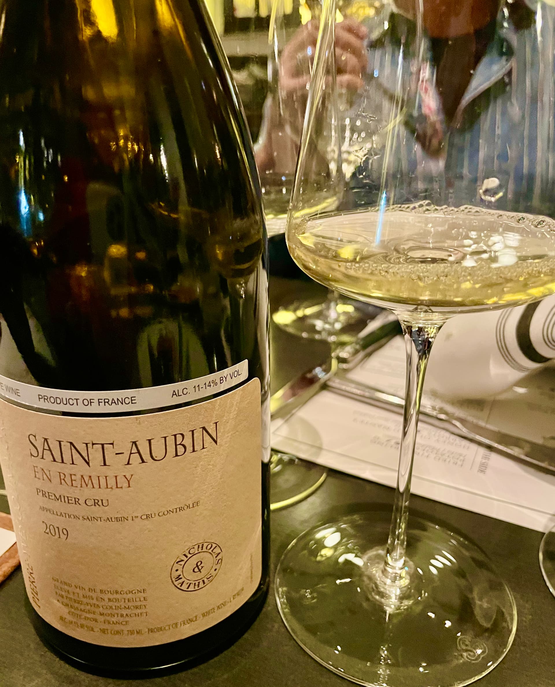 7 wines drank at dinner: 2005 Cristal, 2019 PYCM Nicholas & Mathis En ...